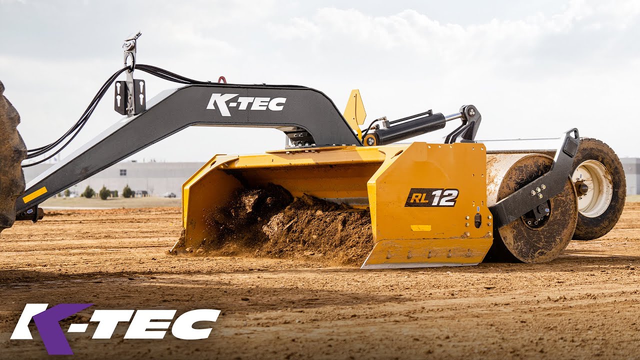 New K-Tec Roller Leveler – RL12 - YouTube