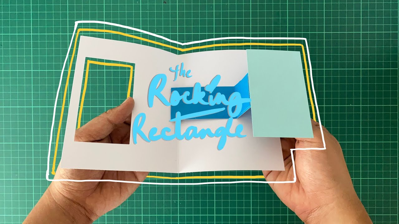 DIY Rocking Rectangle Pop Up Card - YouTube