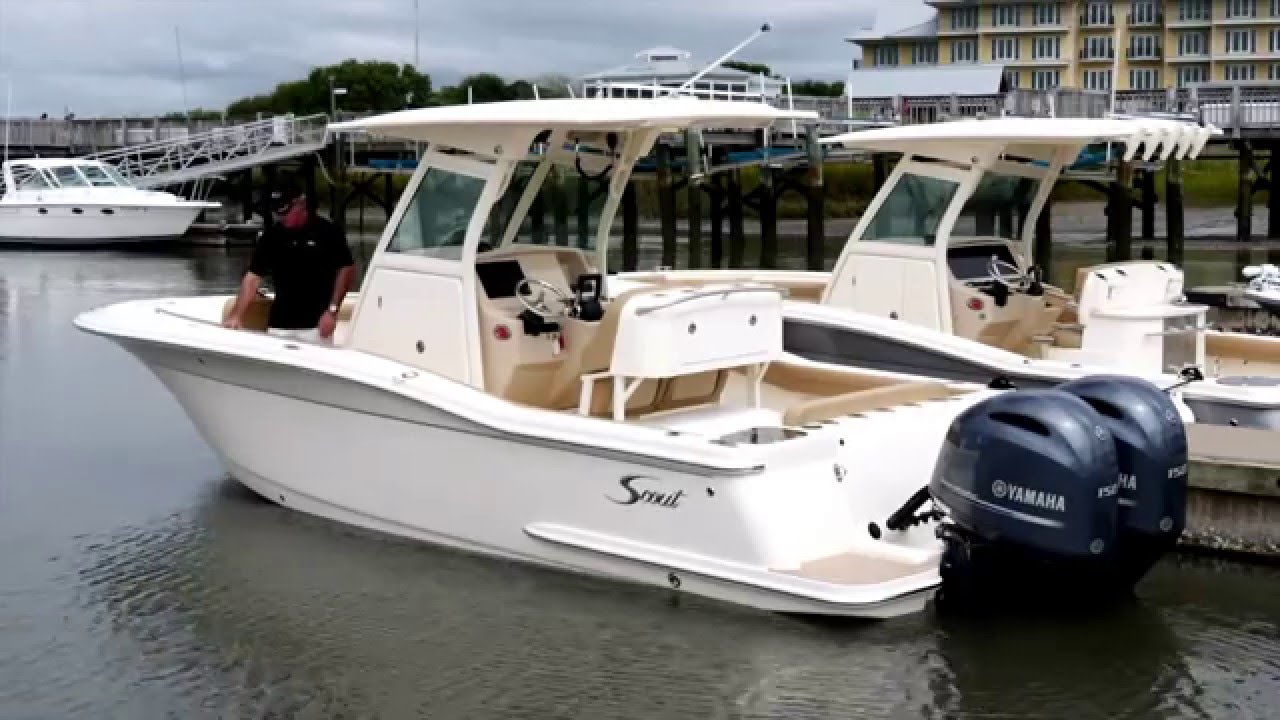 Scout Boats 255 LXF In-Depth Tour - YouTube