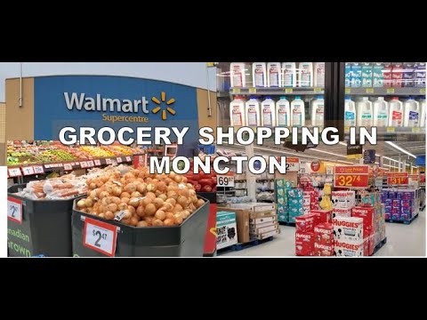 Grocery Shopping in Moncton | Shop with me at Walmart| Cost of ...