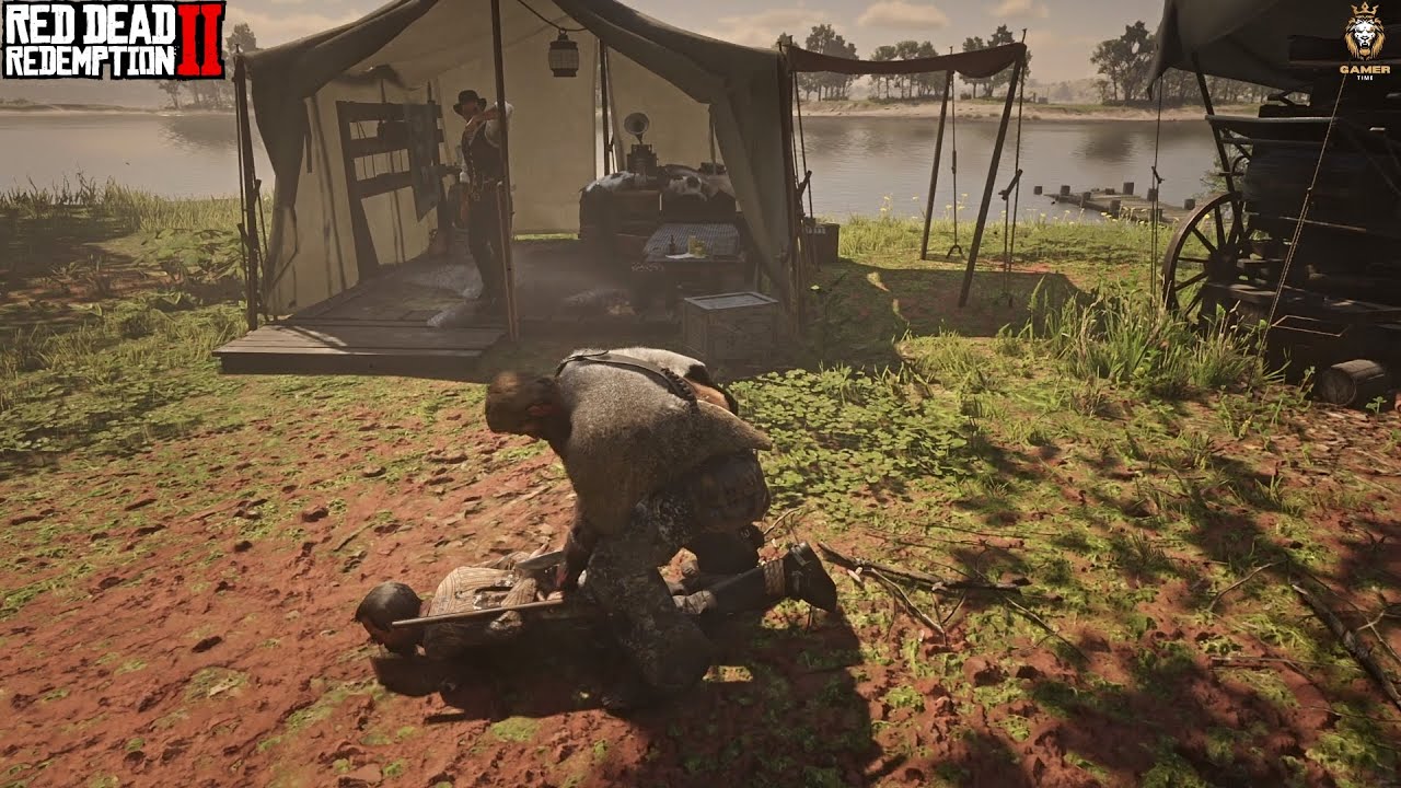 RDR2 - What Happens if You Bring Hermit In The Camp? - YouTube