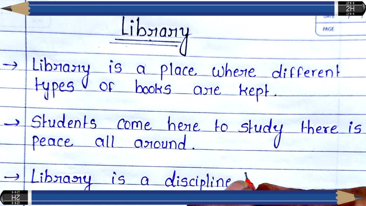 10 lines essay on my school library |10 lines on library |essay on ...