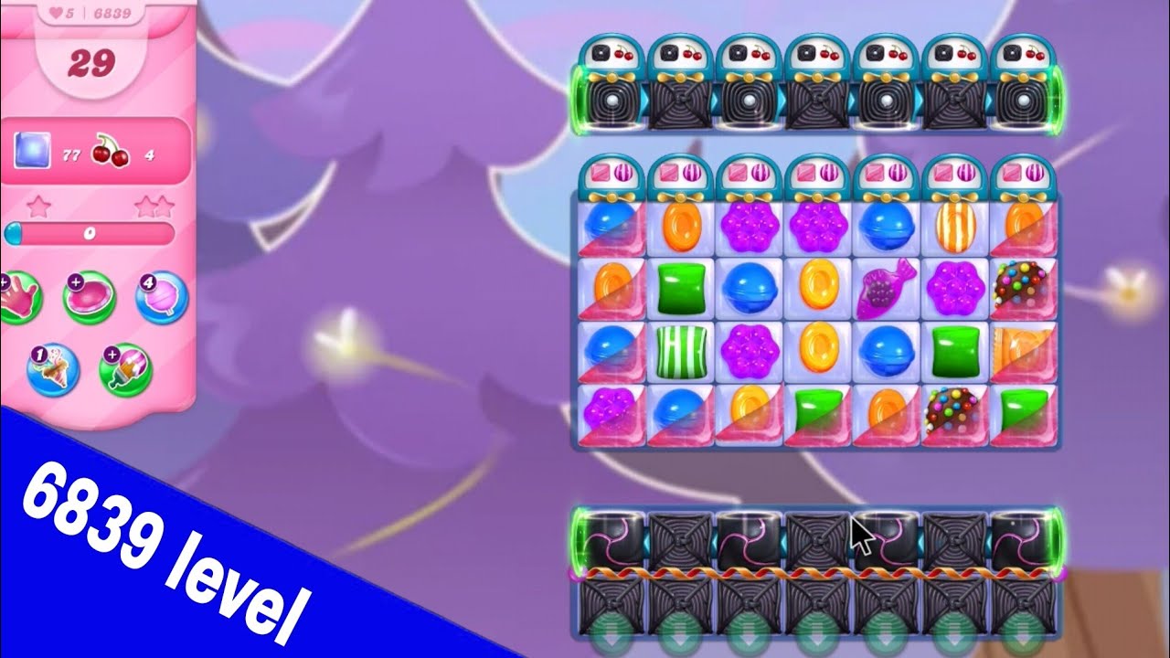 Candy Crush Saga level 6839 | Clear all the jelly & Collect all the ...