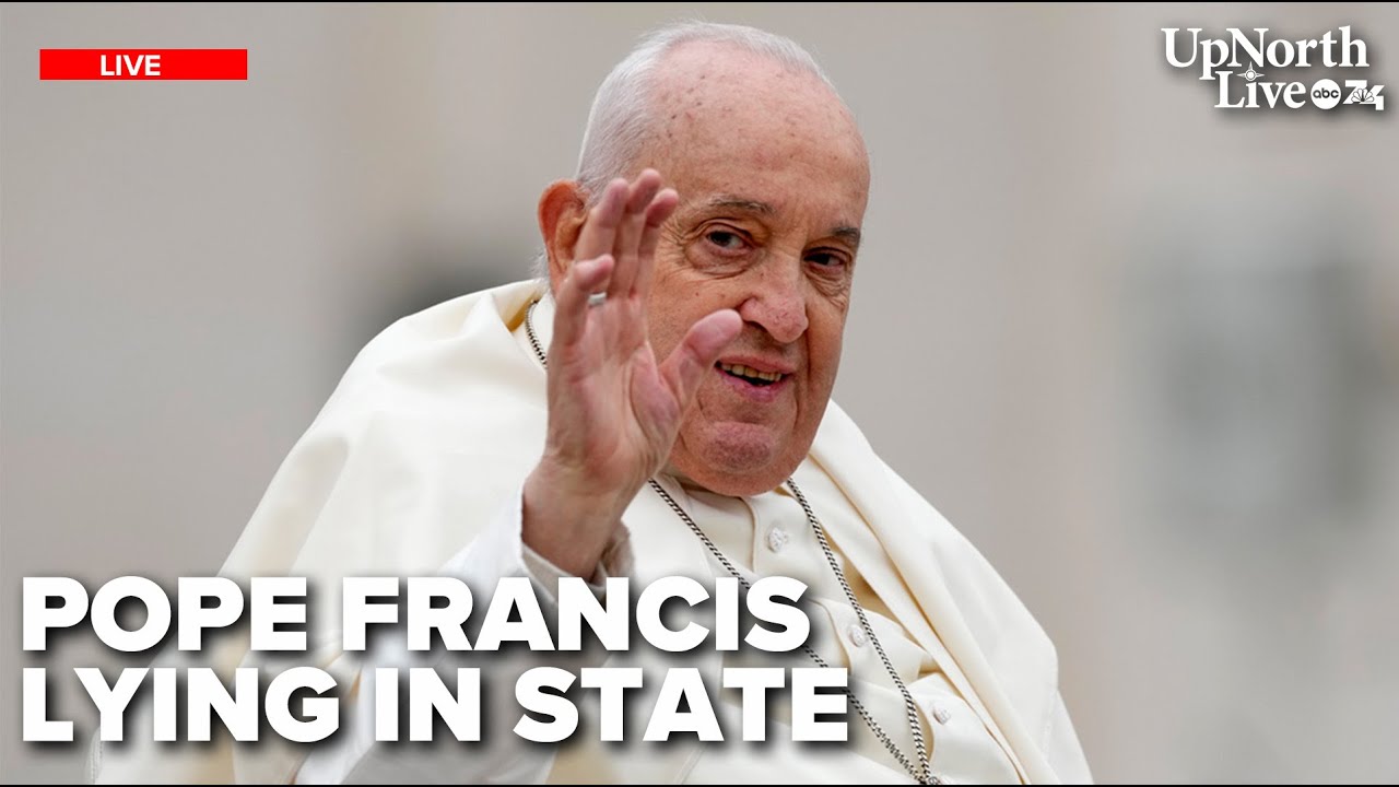 WATCH: Pope Francis lies in state in St. Peter's Basilica for 3 days ...