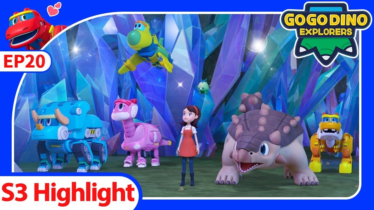 Ankylosaurus Cave Exploring【GOGODINO Dinosaur Adventure】E20 | T-Rex ...