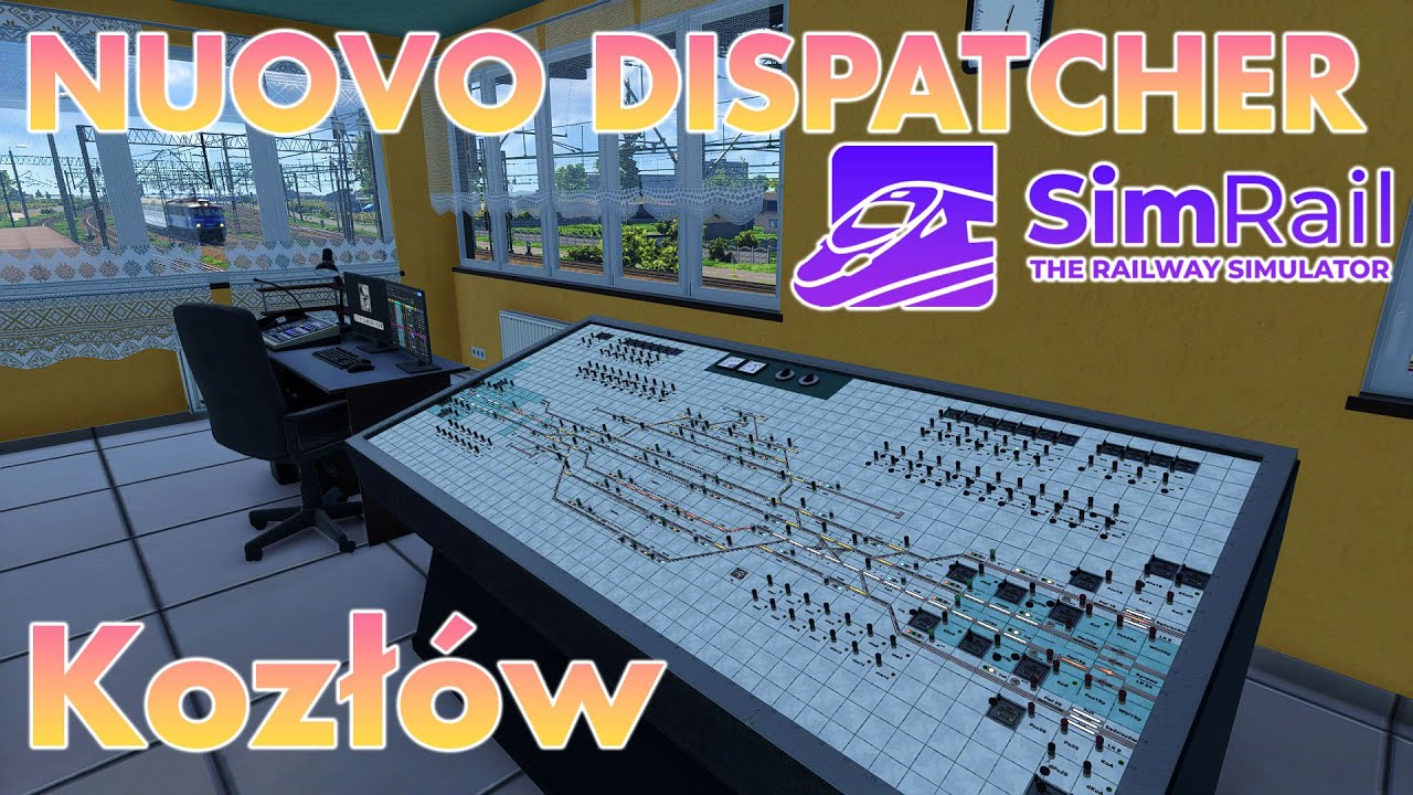 NUOVO DISPATCHER (Kozłów) - SimRail ITA - YouTube
