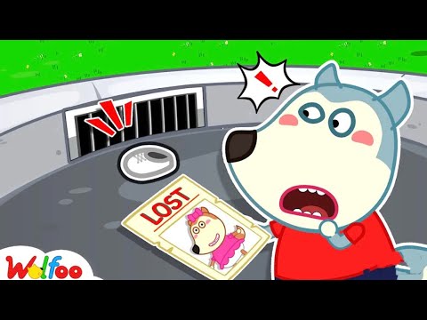 Wolfoo pretend play What To Do When Baby Got Lost - Educational Video ...