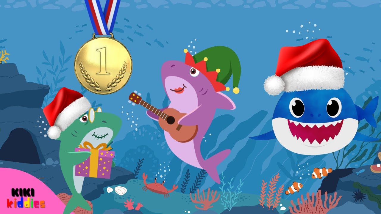 Baby shark christmas party | merry Christmas | baby shark - YouTube