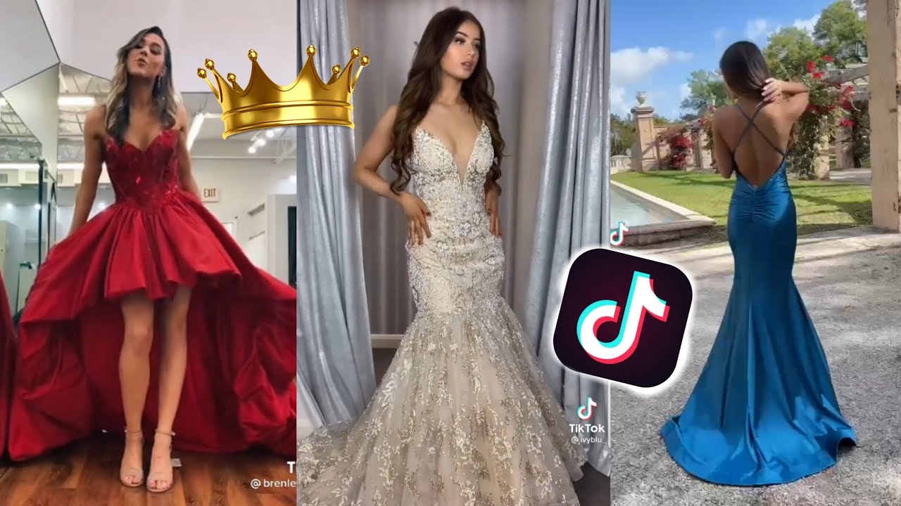 👑 TikTok Prom Dress Copilation 👑💃🏻 - YouTube