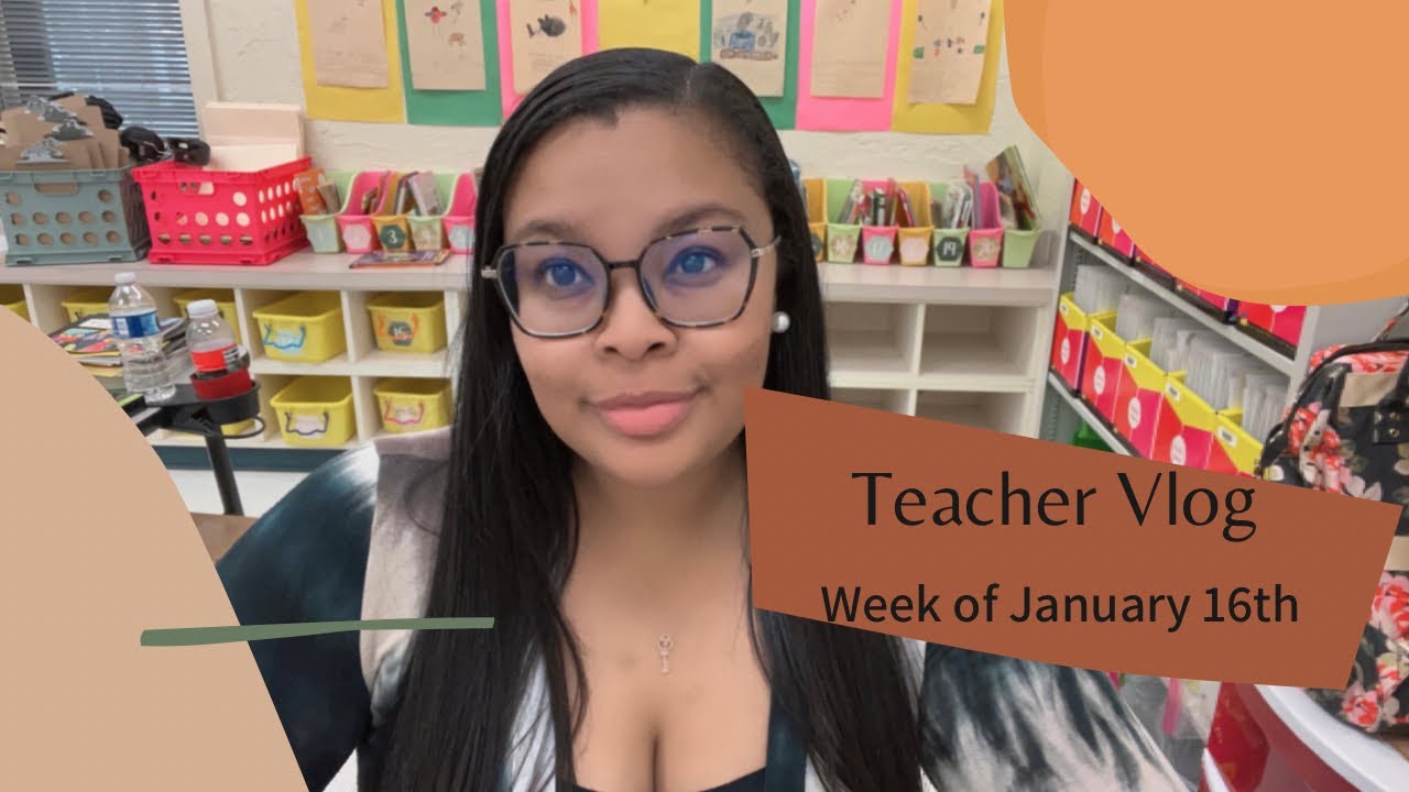 Teacher Vlog | Week of January 16th - YouTube