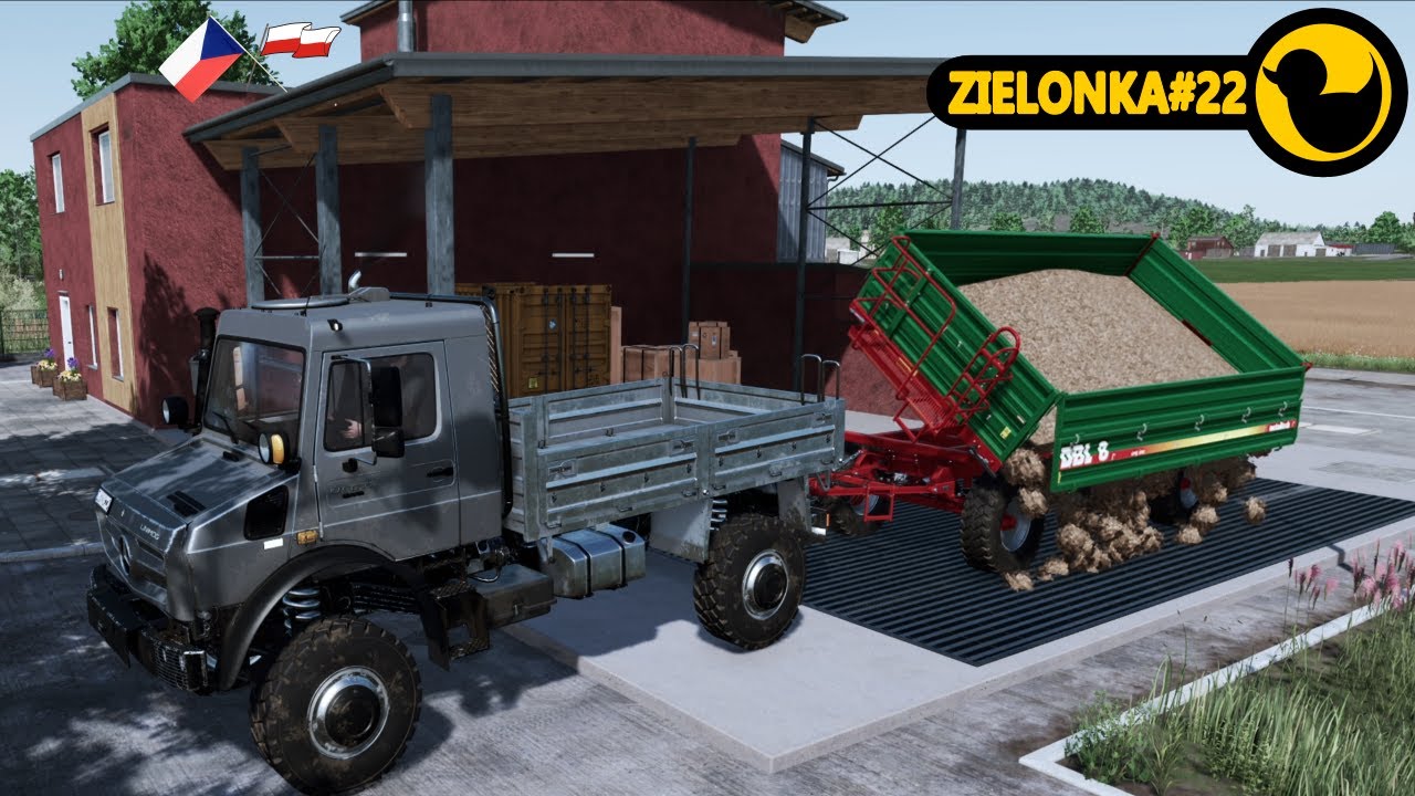 CLEANING THE FOREST|ZIELONKA#22|TIMELAPSE|FARMING SIMULATOR 22|GAMEPLAY ...