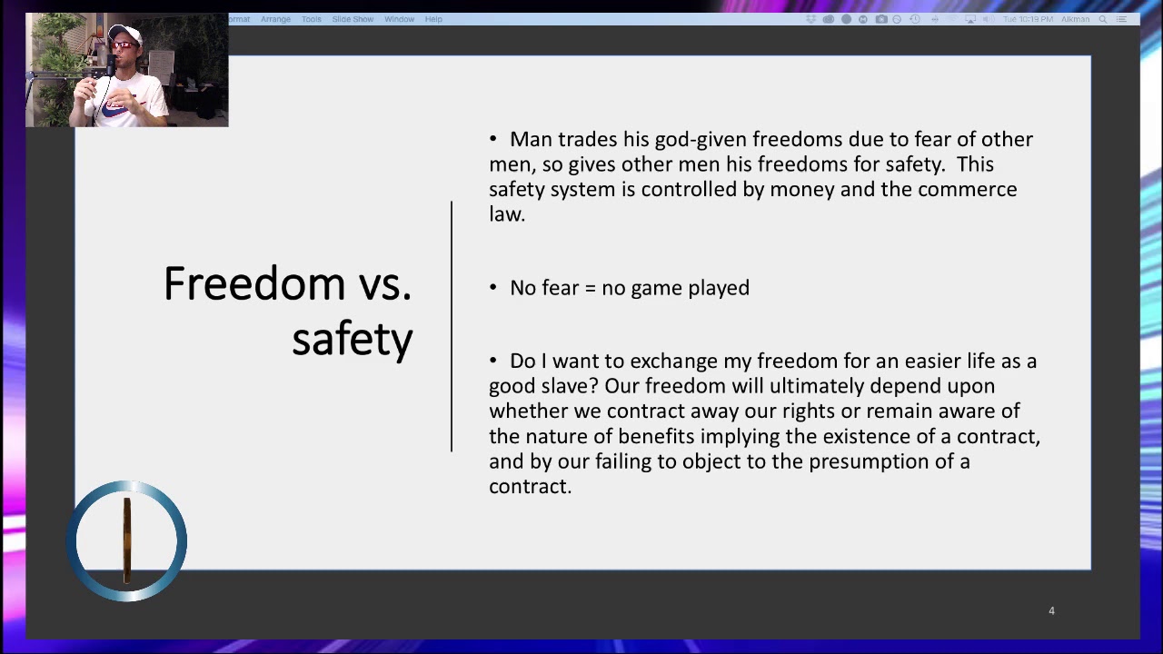 4 - Freedom versus Safety - Which are YOU? - YouTube