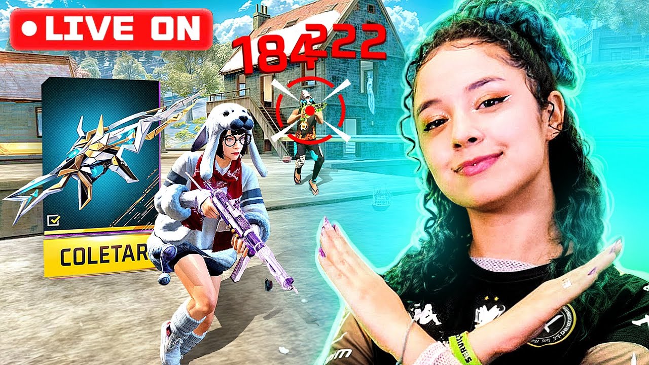 LIVE ON 🔴 JOGANDO RANK NO FF EM BUSCA DO ELITE - FREEFIRE AO VIVO - FX ...