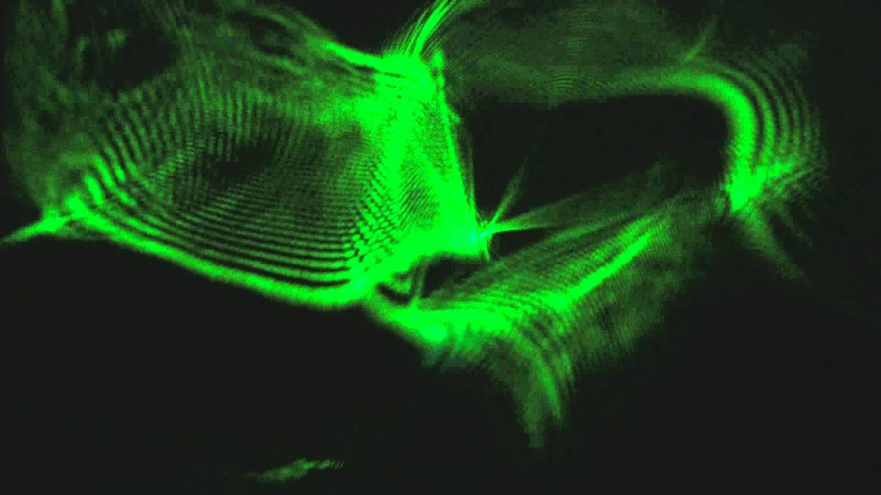 Sunglasses + Burning Laser = DIY Laser light Show - YouTube