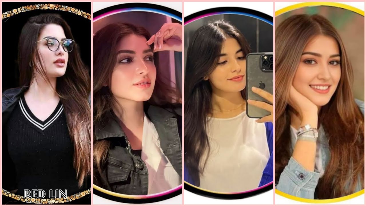 Cute & Pretty girls photos in frame😍 | dp pic for WhatsApp - YouTube