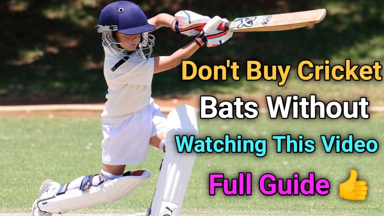 How To Choose A Cricket Bat In 2021 | How To Choose A Bat For Cricket ...