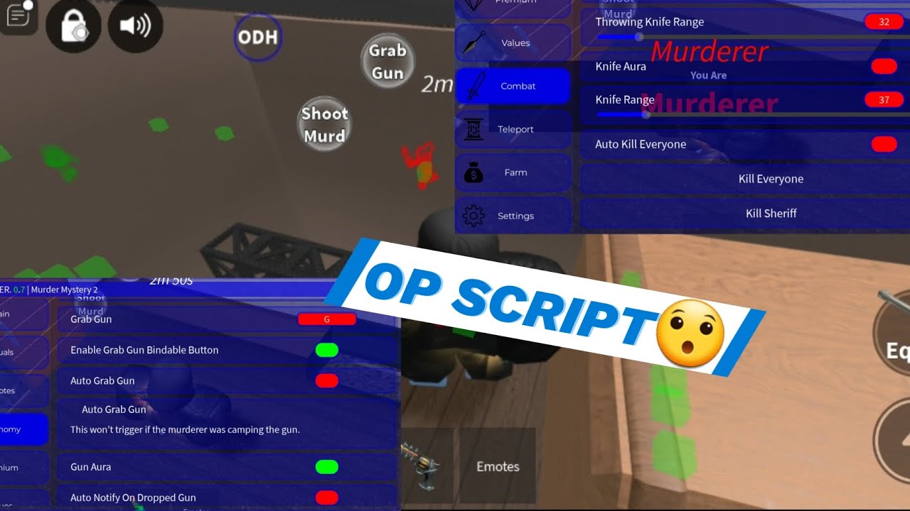 FREE SCRIPT FOR MM2 NO KEY SILENT AIM, GRAB GUN, SHOOT MURD AND MORE ...
