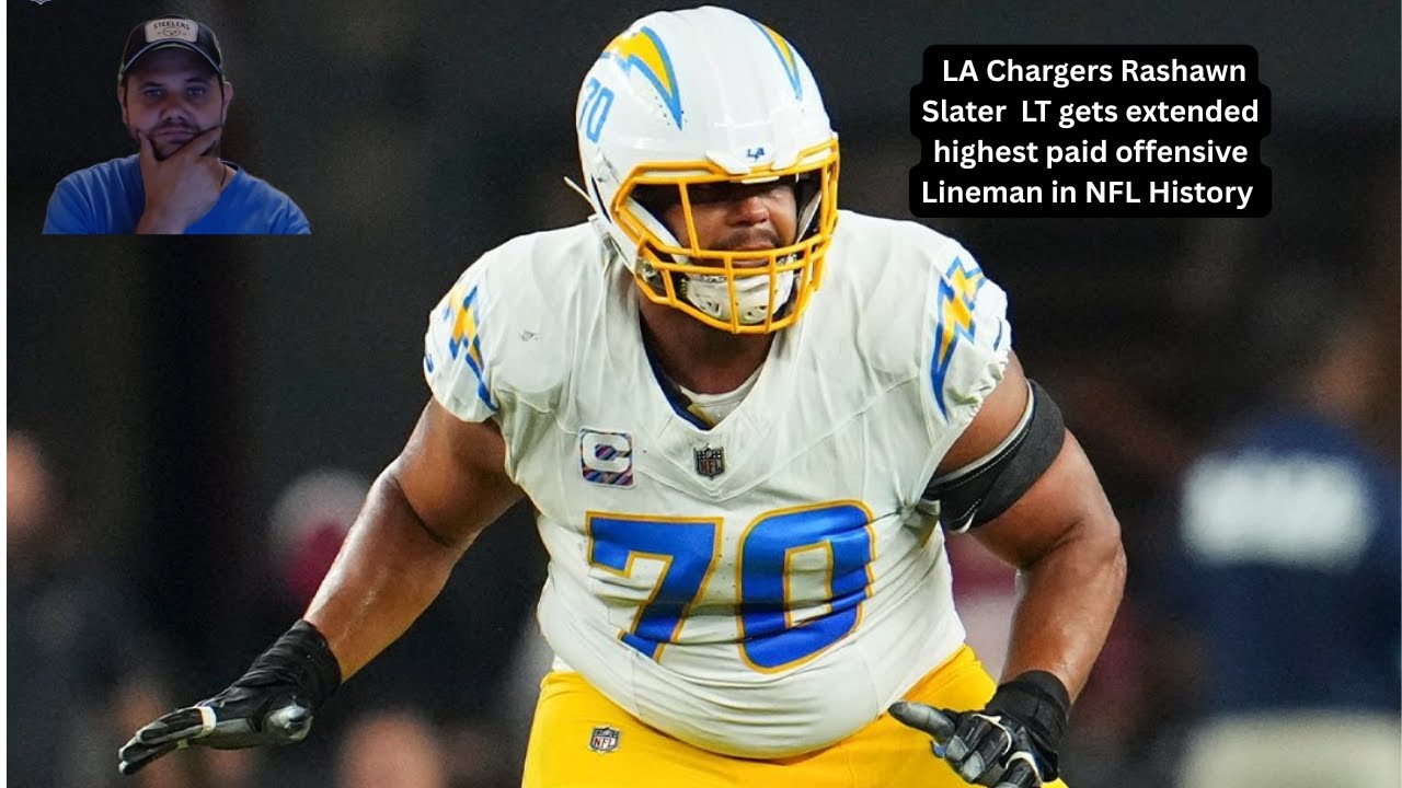 Rashawn Slater Signs A Record Breaking Extension with the LA Chargers ...