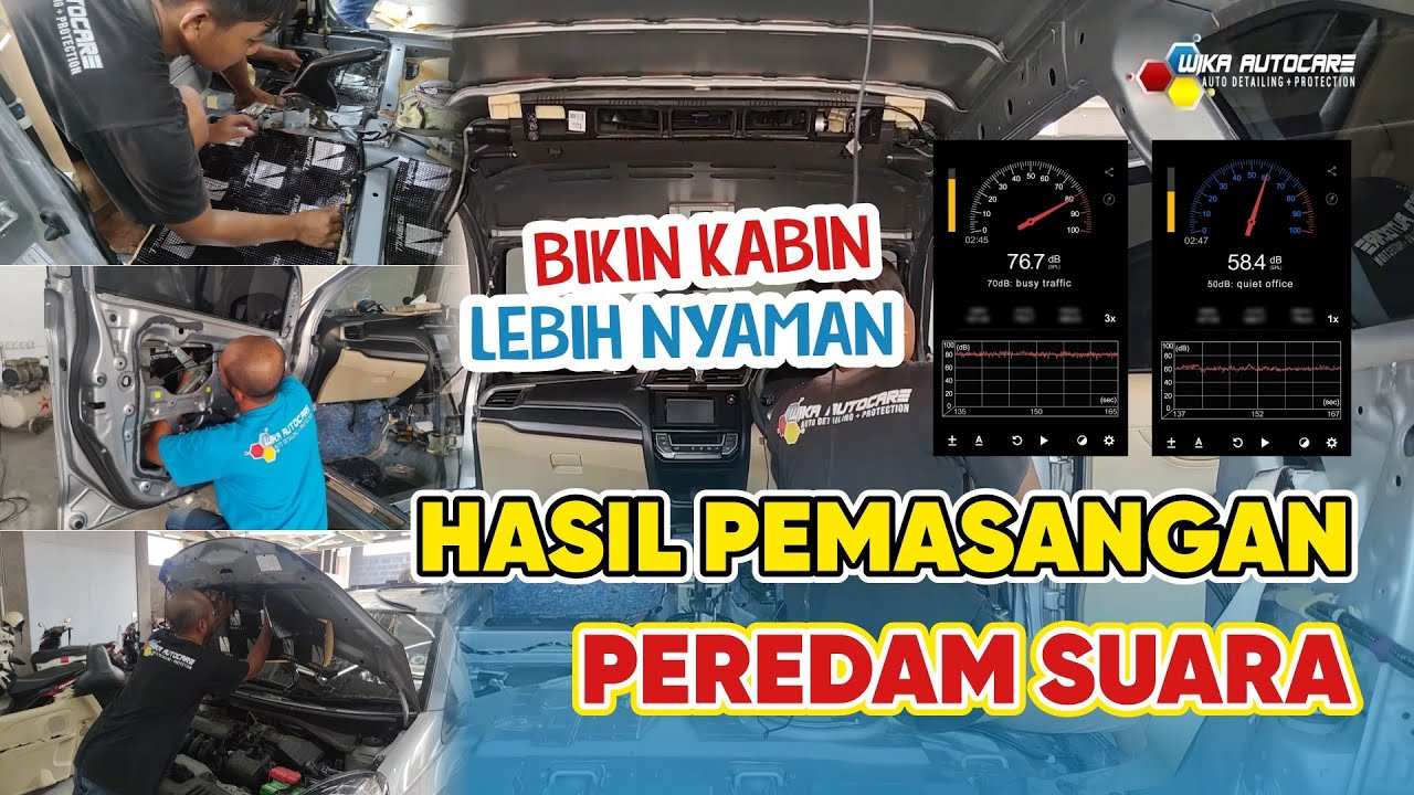 PASANG PEREDAM SUARA BIKIN KABIN LEBIH NYAMAN | Honda Mobilio Full ...