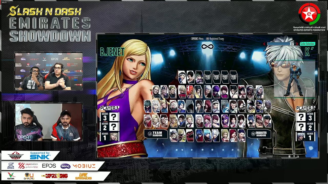 KOFXV | DGEdge Hazz Vs Kami Jones | T8 Losers | SlashNDash | Emirates ...