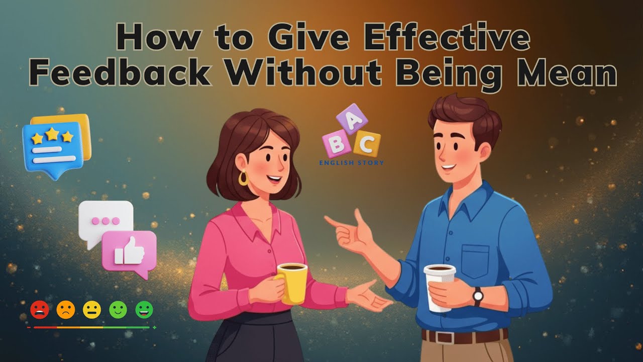 How to Give Effective Feedback Without Being Mean | Real-Life ...