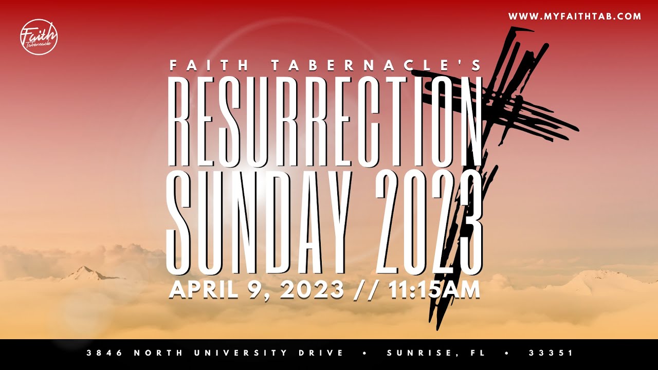 Faith Tab • April 9, 2023 Resurrection Sunday LIVE (11:15am) - YouTube