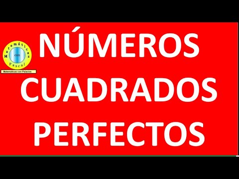 Números cuadrados perfectos - YouTube
