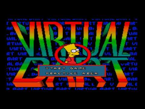 Virtual Bart - The Simpsons (Sega Megadrive / Genesis) Gameplay - YouTube
