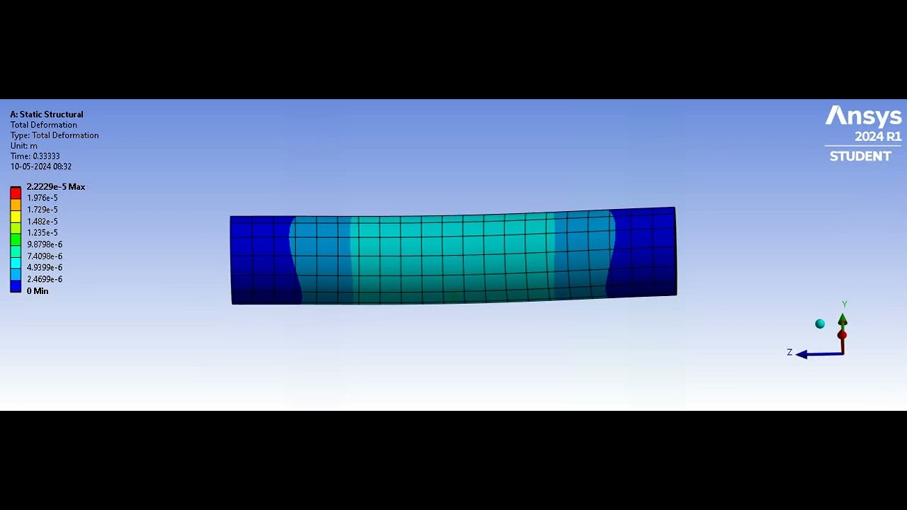 My ANSYS Project 1 - YouTube
