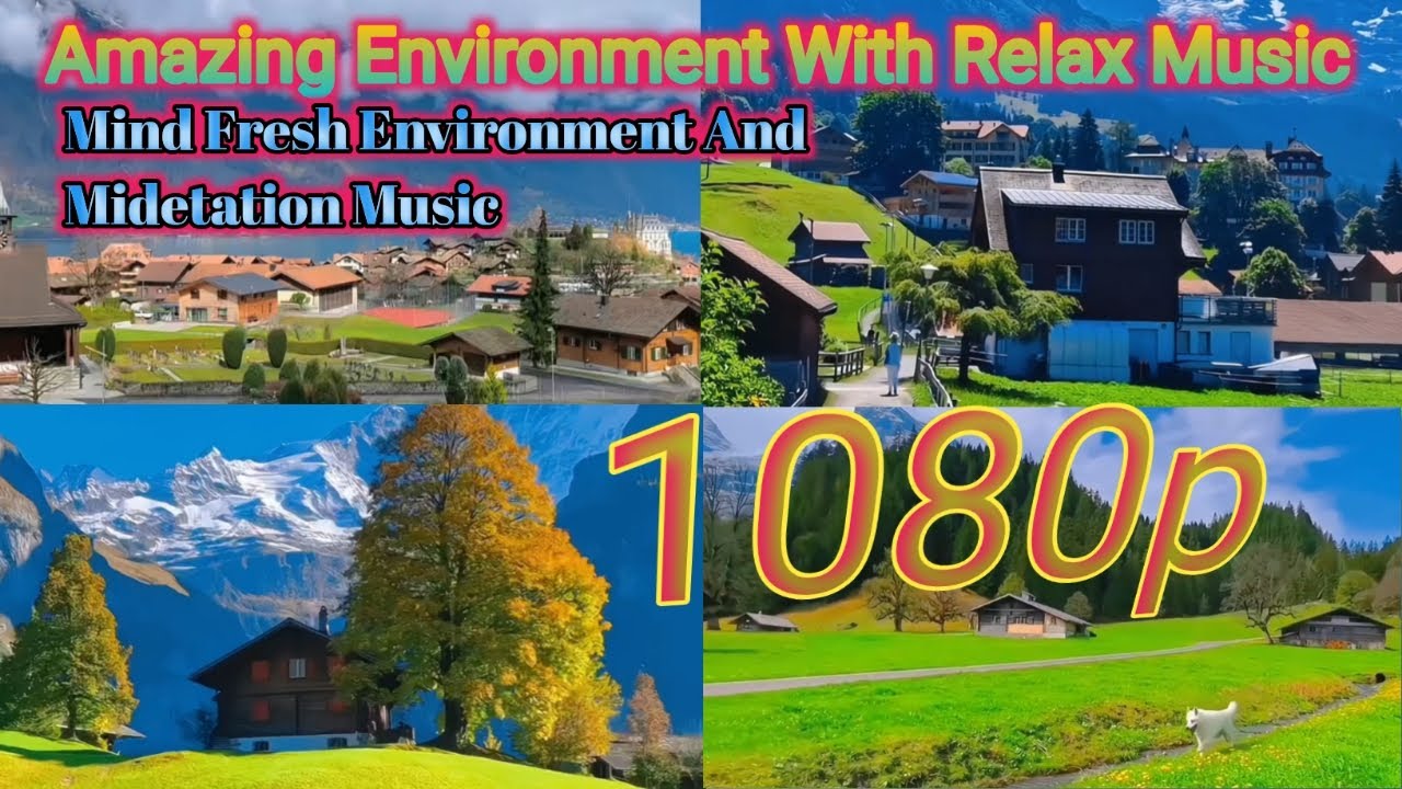 Natural Environment Video With Relaxing Music | Calming Music For Sleep ...