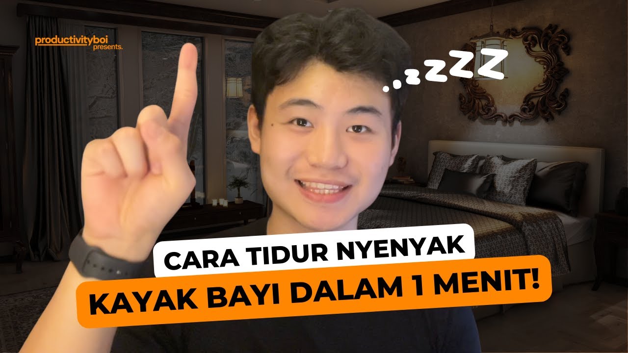 Cara Tidur Hanya dalam 1 Menit | Insomnia Wajib Nonton Ini! - YouTube
