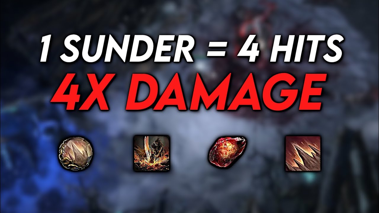 Sunder is EVEN MORE BROKEN with Aftershocks than I thought... - YouTube