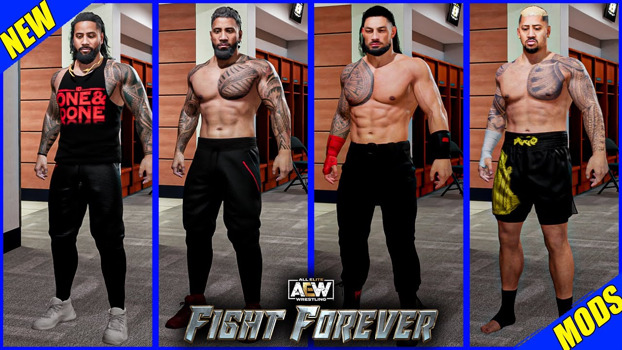 AEW Fight Forever: These Bloodline Mods Are Insane! (Pc Mods) - YouTube