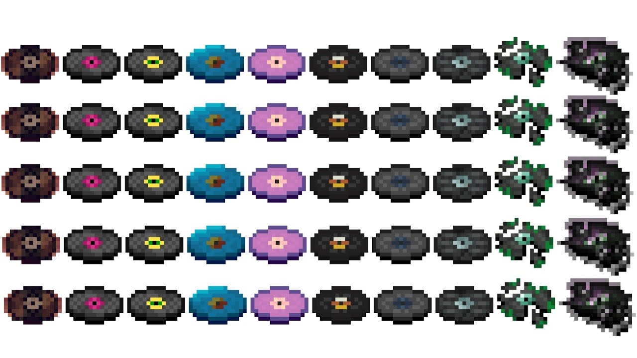 Fanmade Minecraft Music Discs Comp 5 - YouTube
