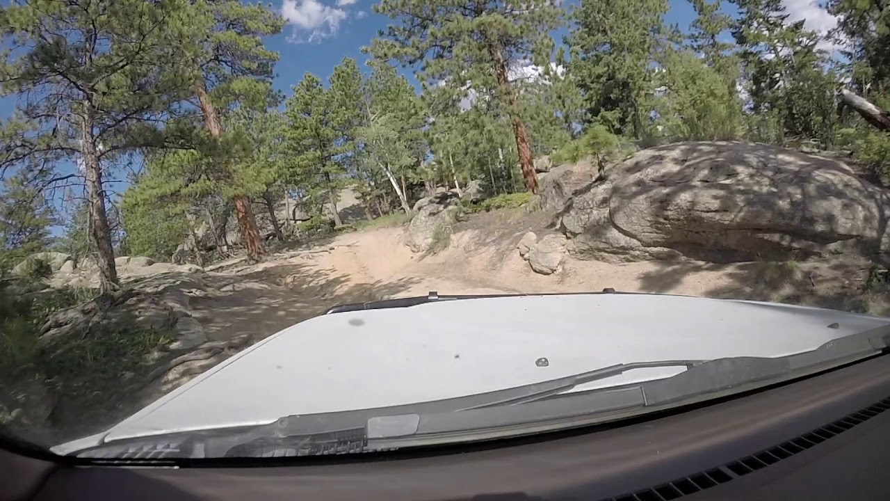 Miller Rock 4x4 Trail, Raymond, CO 8.31.19 - YouTube