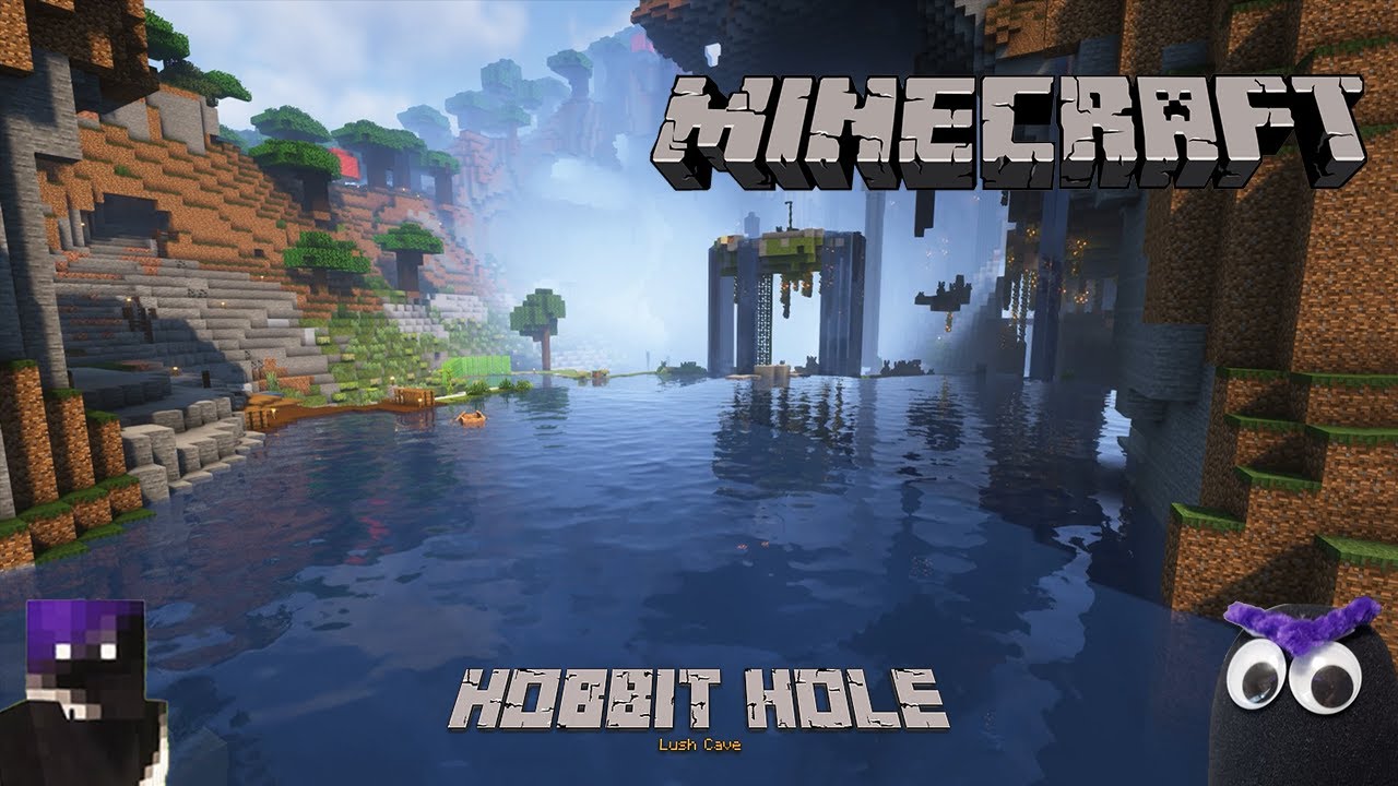 Hobbit Living | Minecraft Cave & Cliff Update | - YouTube