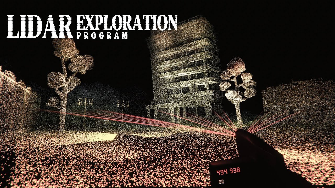 Исследуем заброшенный город с помощью Лидара в LiDAR Exploration Program - YouTube