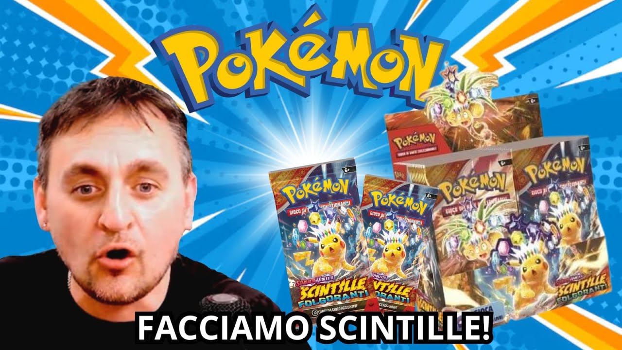 APRO 2 BOX DI SCINTILLE FOLGORANTI #pokemon - YouTube