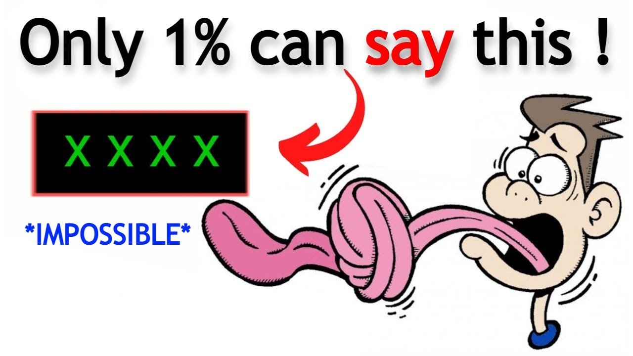 Only 1% People Can Say This Correctly !! - YouTube