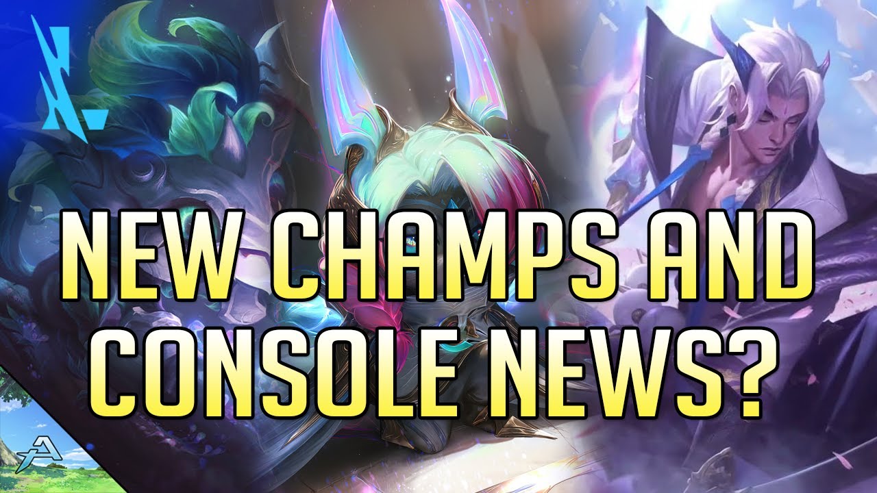 [Lol Wild Rift] New Champions and Wild Rift Console News! - YouTube