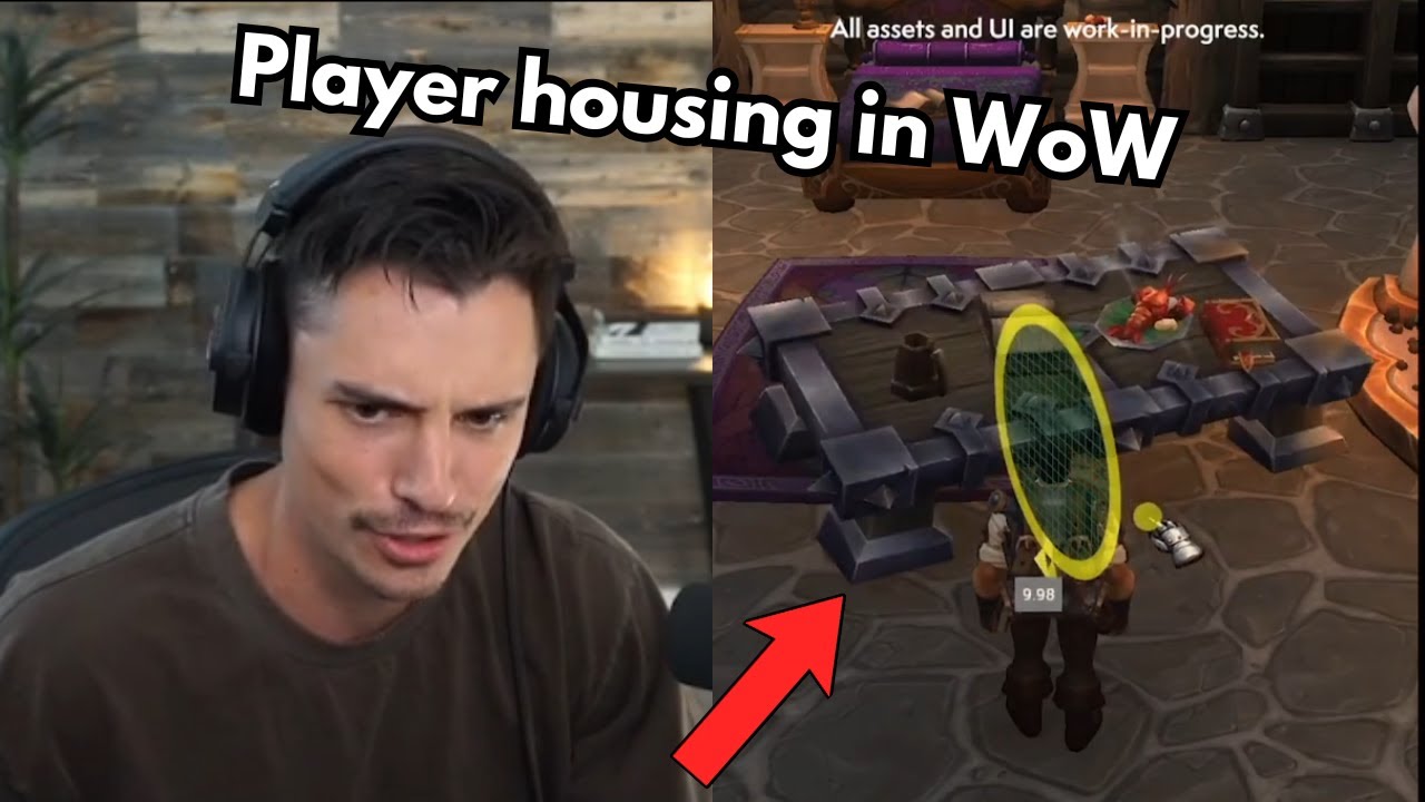 First look at player housing in WoW - YouTube