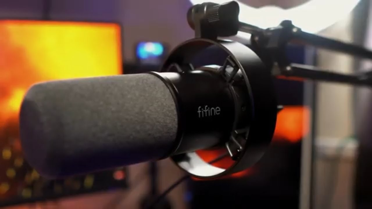 [Showcase] of FIFINE K688 Dynamic Microphone in USB for Spoken Words ...