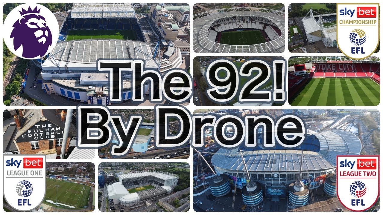 THE 92! By Drone in Final League Position of the 23/24 season from ...