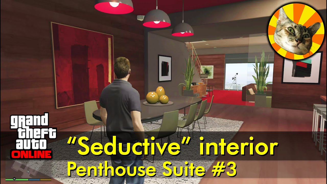 'Seductive' interior style - Penthouse Suite #3 at Eclipse Towers | GTA ...