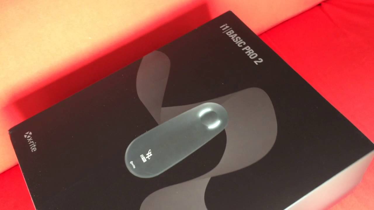 X-Rite i1 PRO 2 - unboxing of spectrophotometer - YouTube