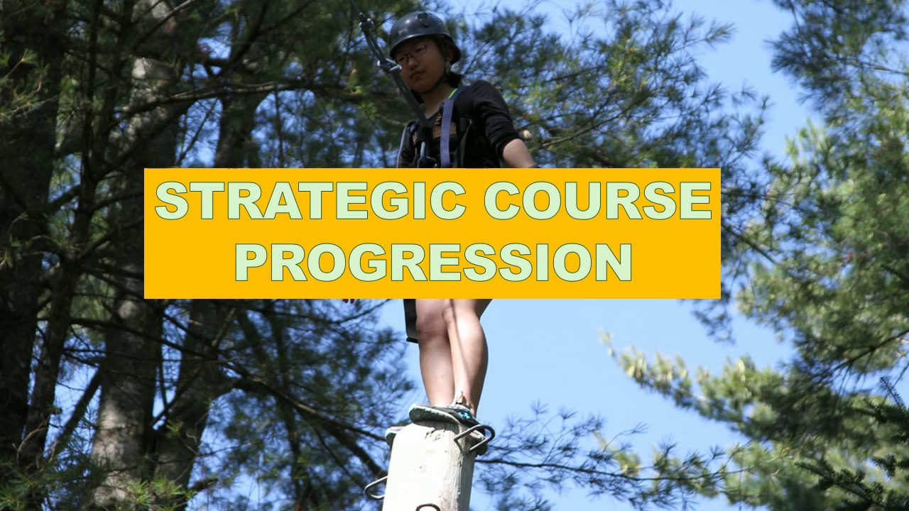 Are Summer Camp High Ropes Courses Scary - YouTube