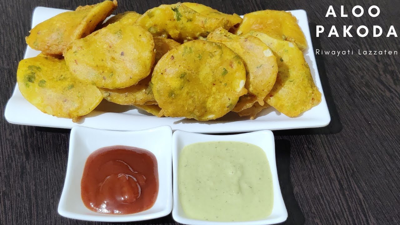 Crispy Aloo Pakora Recipe | आलू पकोरा रेसिपी | Aloo Bajji or Potato ...