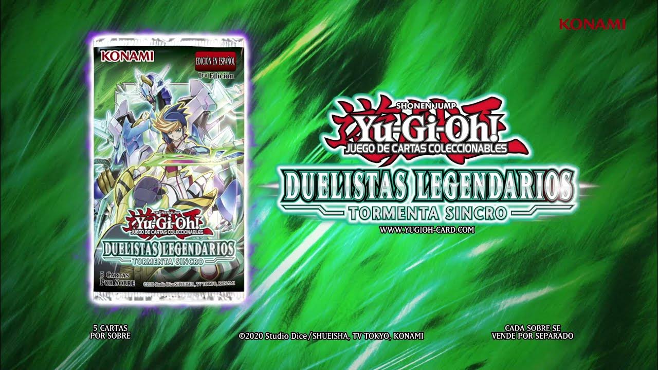 Yu-Gi-Oh! Duelistas Legendarios: Tormenta Sincro - YouTube