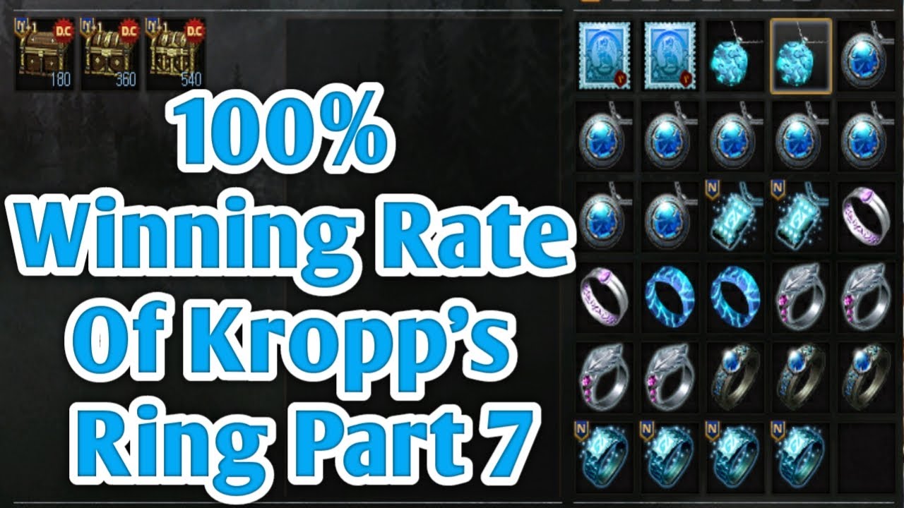 Rakion | Kropp's Luxury Old Box 100% Winning Rate Of Kropp's Ring Part ...