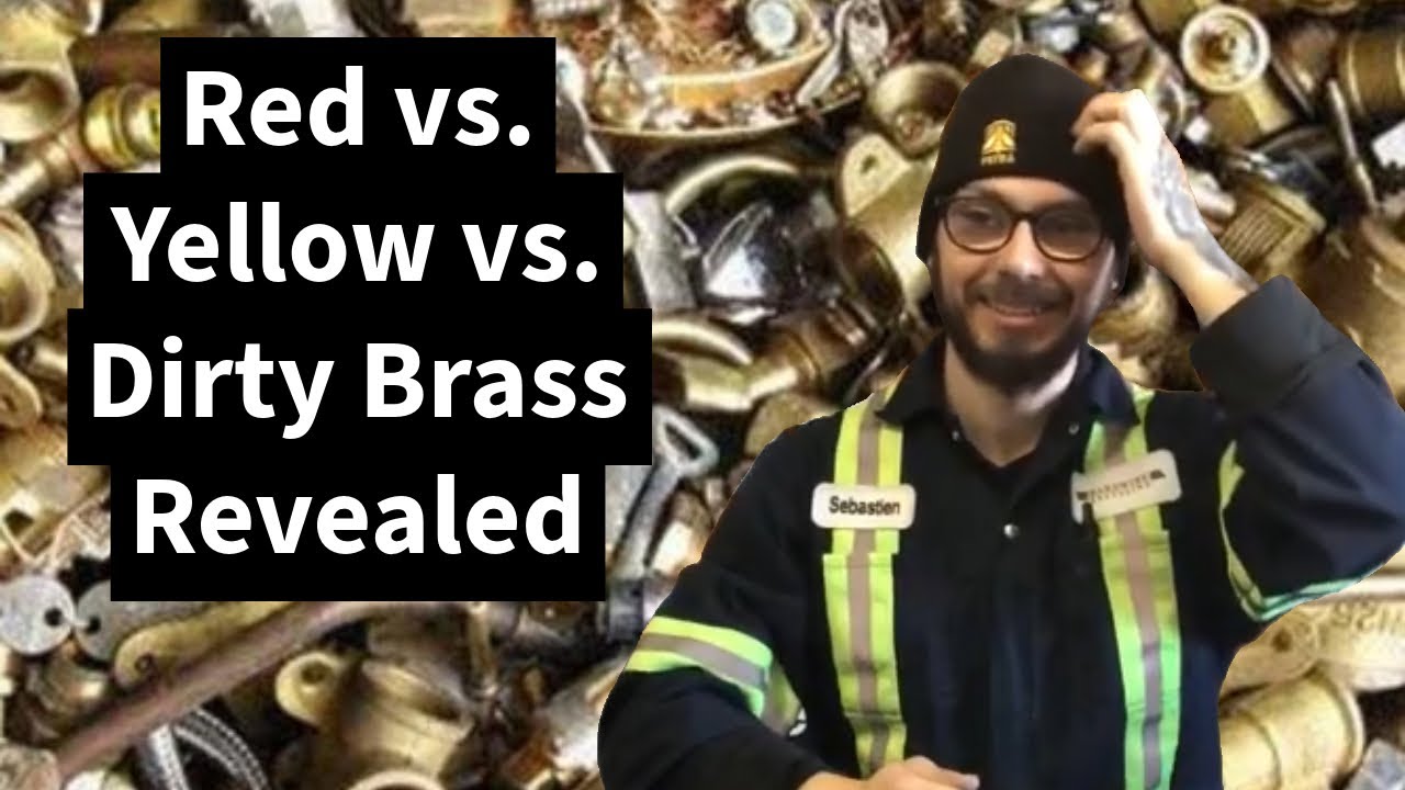 Scrap Secrets: Sorting Your Yellow Brass, Red Brass, And Dirty Brass - YouTube
